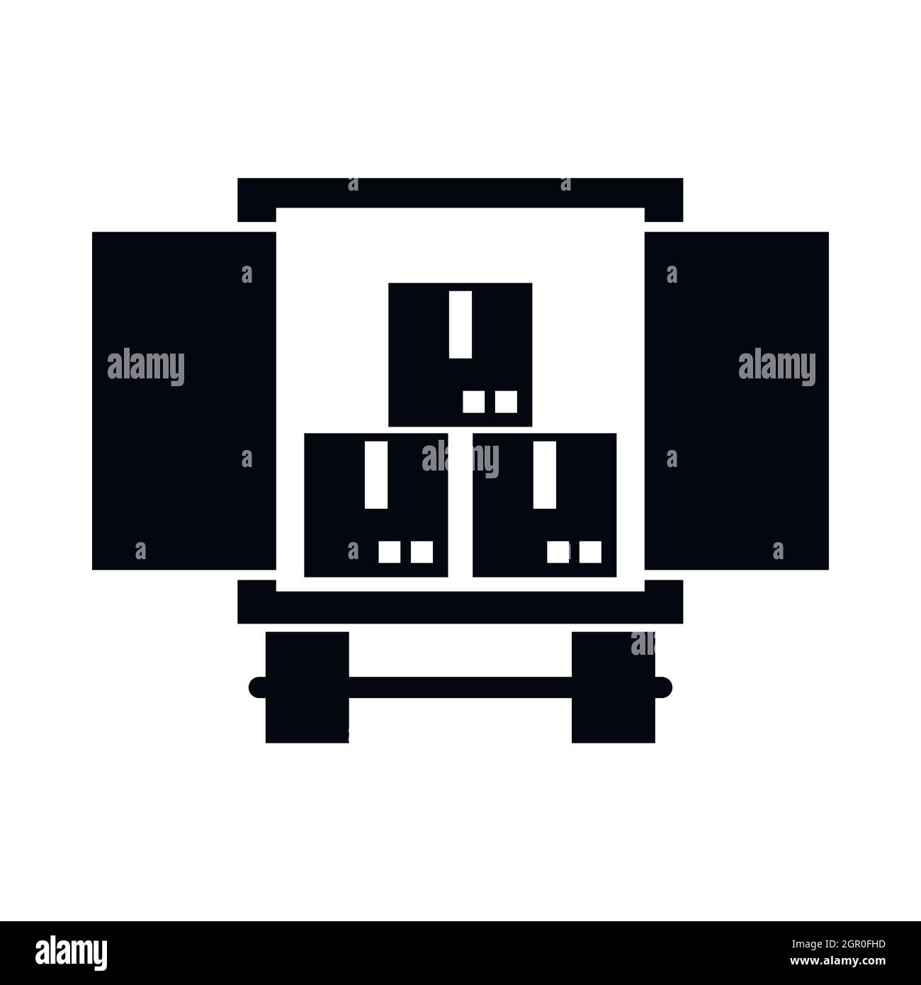 Load truck Cut Out Stock Images & Pictures - Alamy