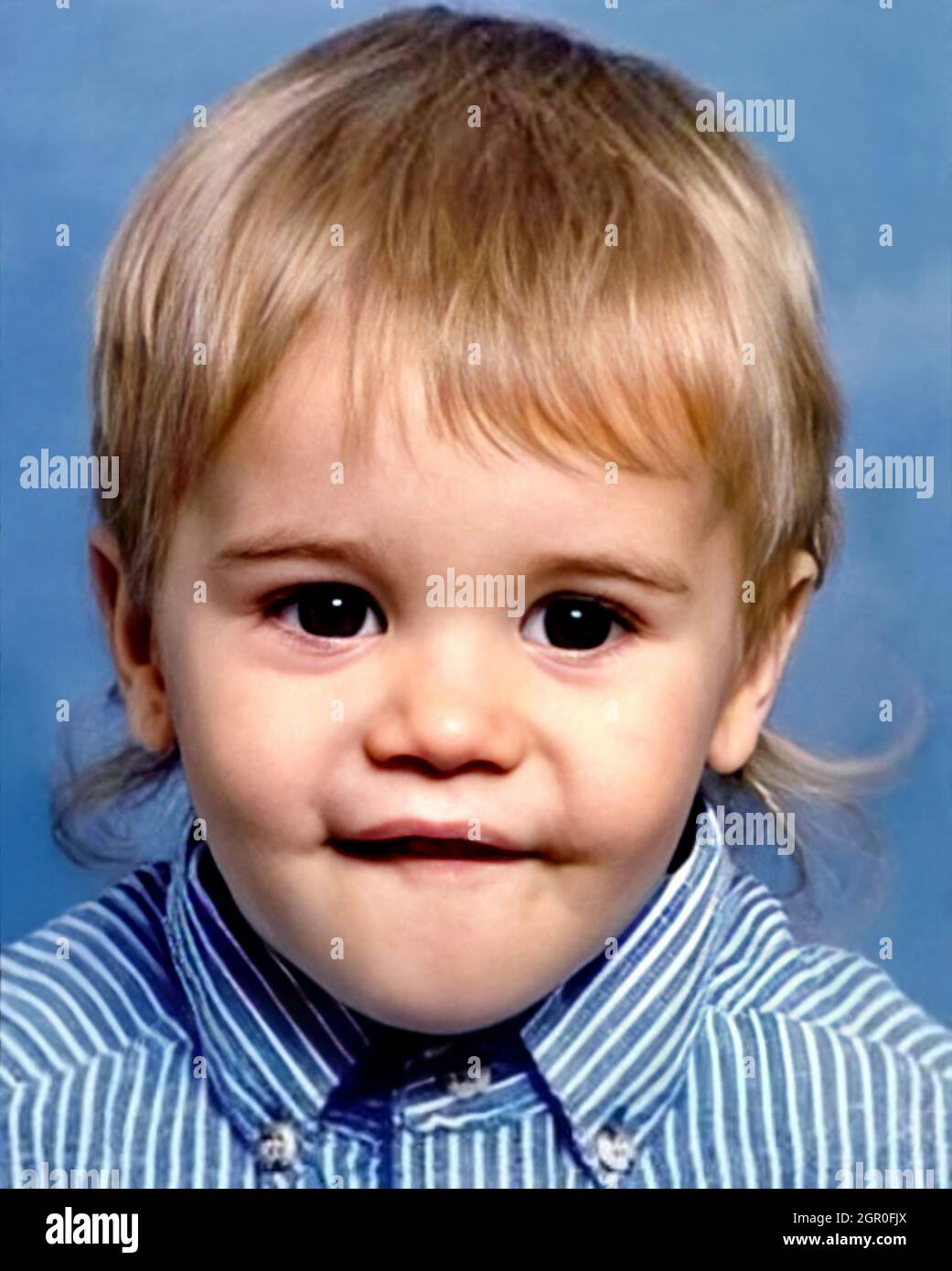 1996, CANADA : The celebrated canadian-born Pop Star singer JUSTIN ...