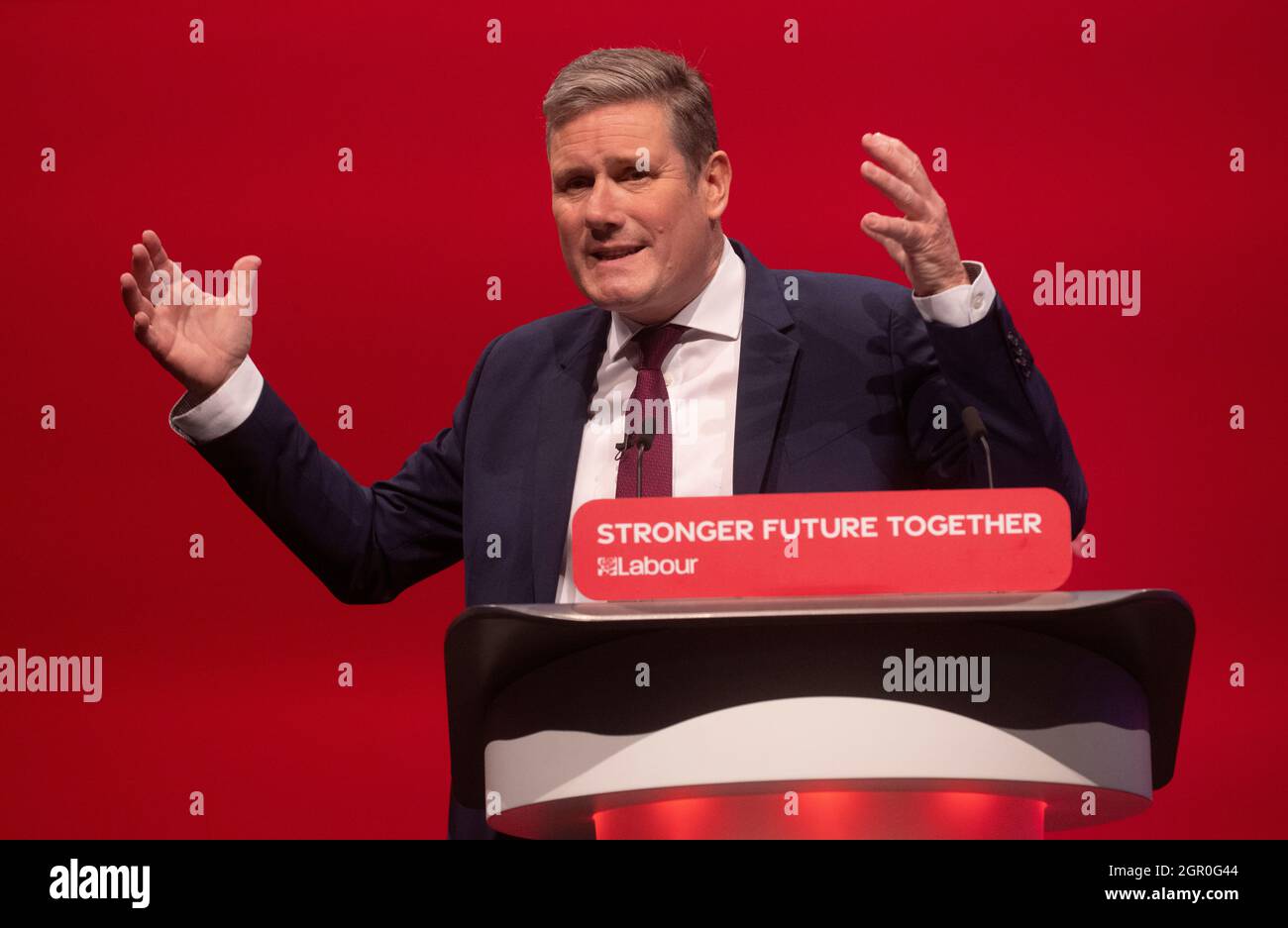 Labour Leader, Sir Keir Starmer, delivers his first Leaders speech to ...