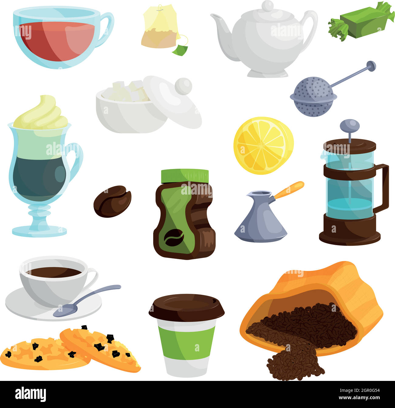 Cartoon tea pot hi-res stock photography and images - Alamy