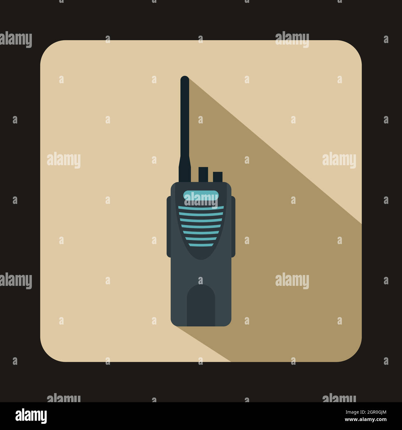 Map pointer radio icon Stock Vector Images - Alamy