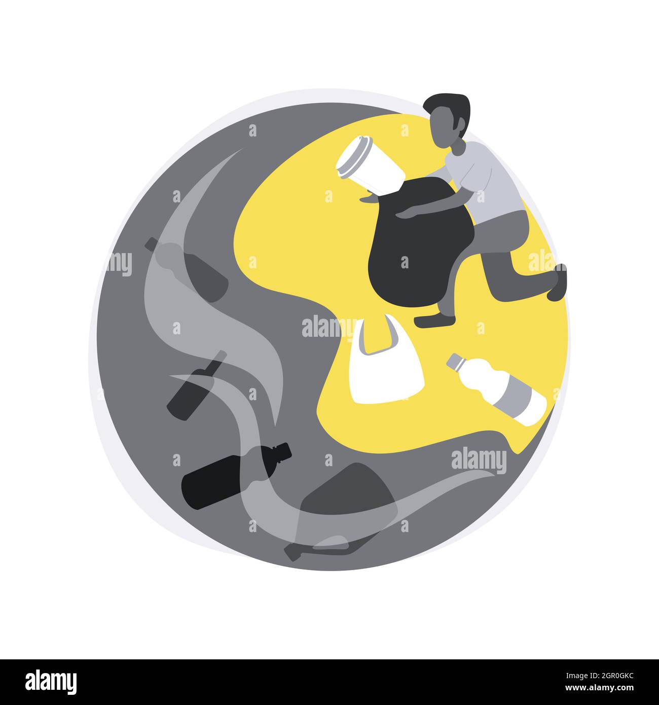 Coastal pollution abstract concept vector illustration Stock Vector ... Coastal pollution abstract concept vector illustration Stock Vector ...
