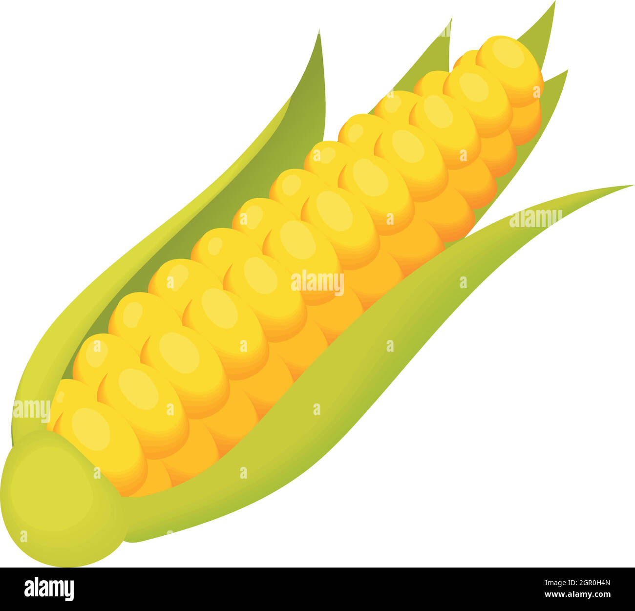 Hot Outside Cartoon With Corn