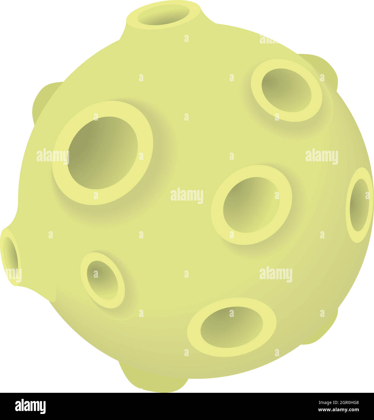 Moon lunar in night Stock Vector Images - Alamy