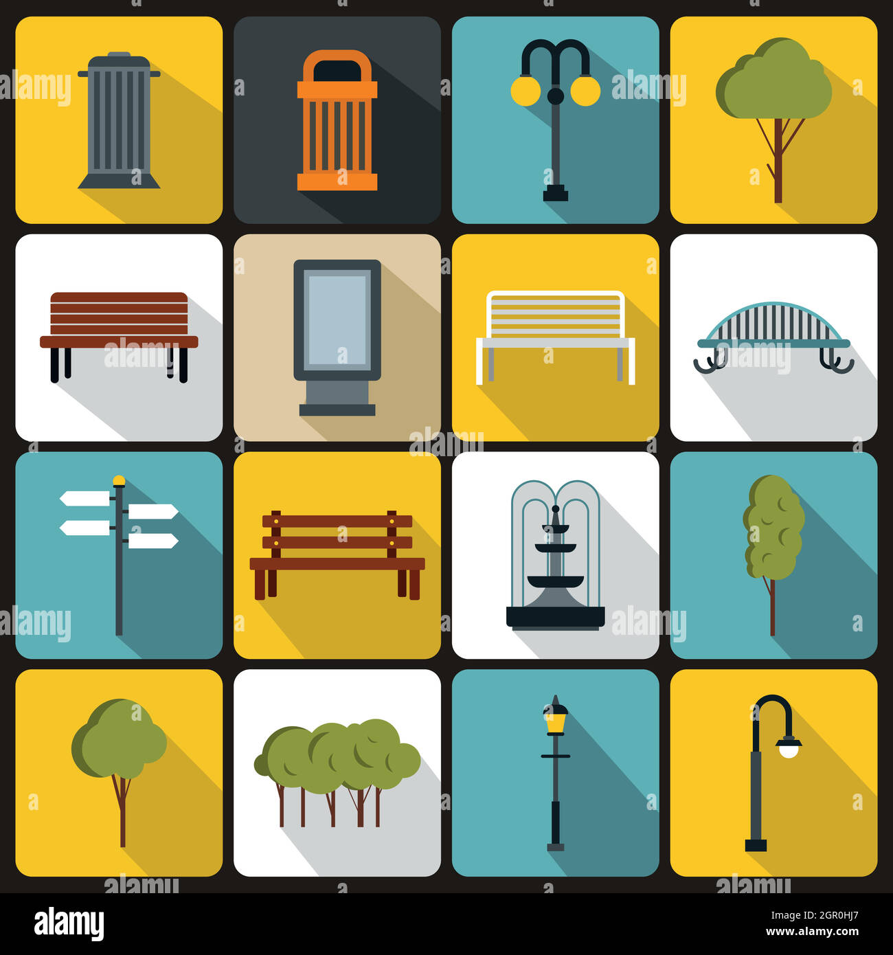 Park signboard Stock Vector Images - Alamy