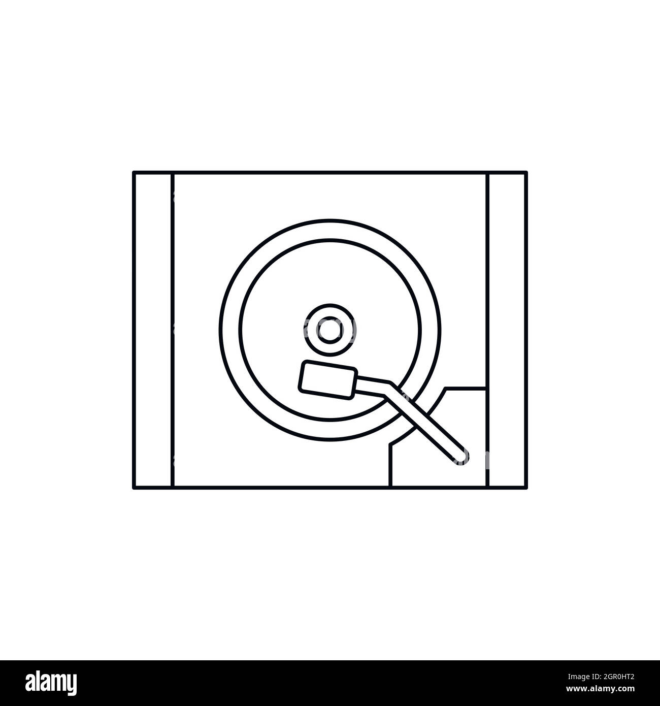 Server line icon in Stock Vector Images - Alamy