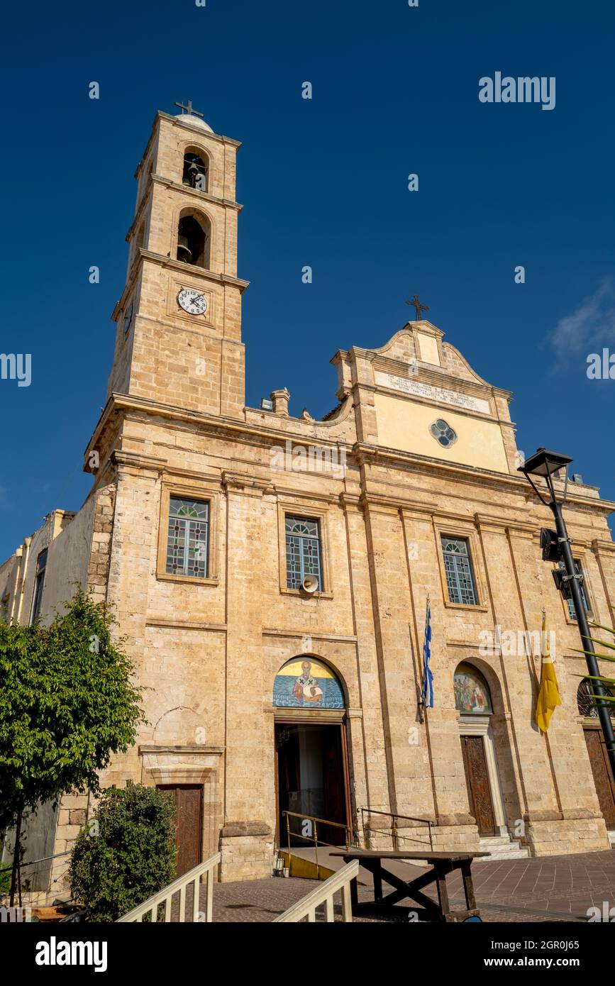 Vertical shot of an Archaeological Museum of Chania in Chania, Greece ...