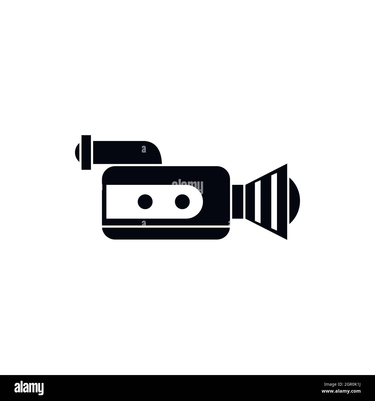 Retro camera icon digital Cut Out Stock Images & Pictures - Alamy