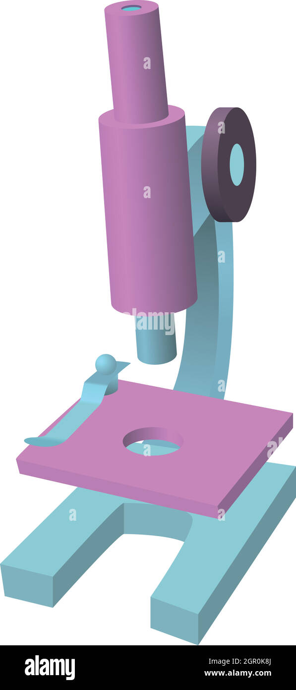 Microscope icon, cartoon style Stock Vector Image & Art - Alamy