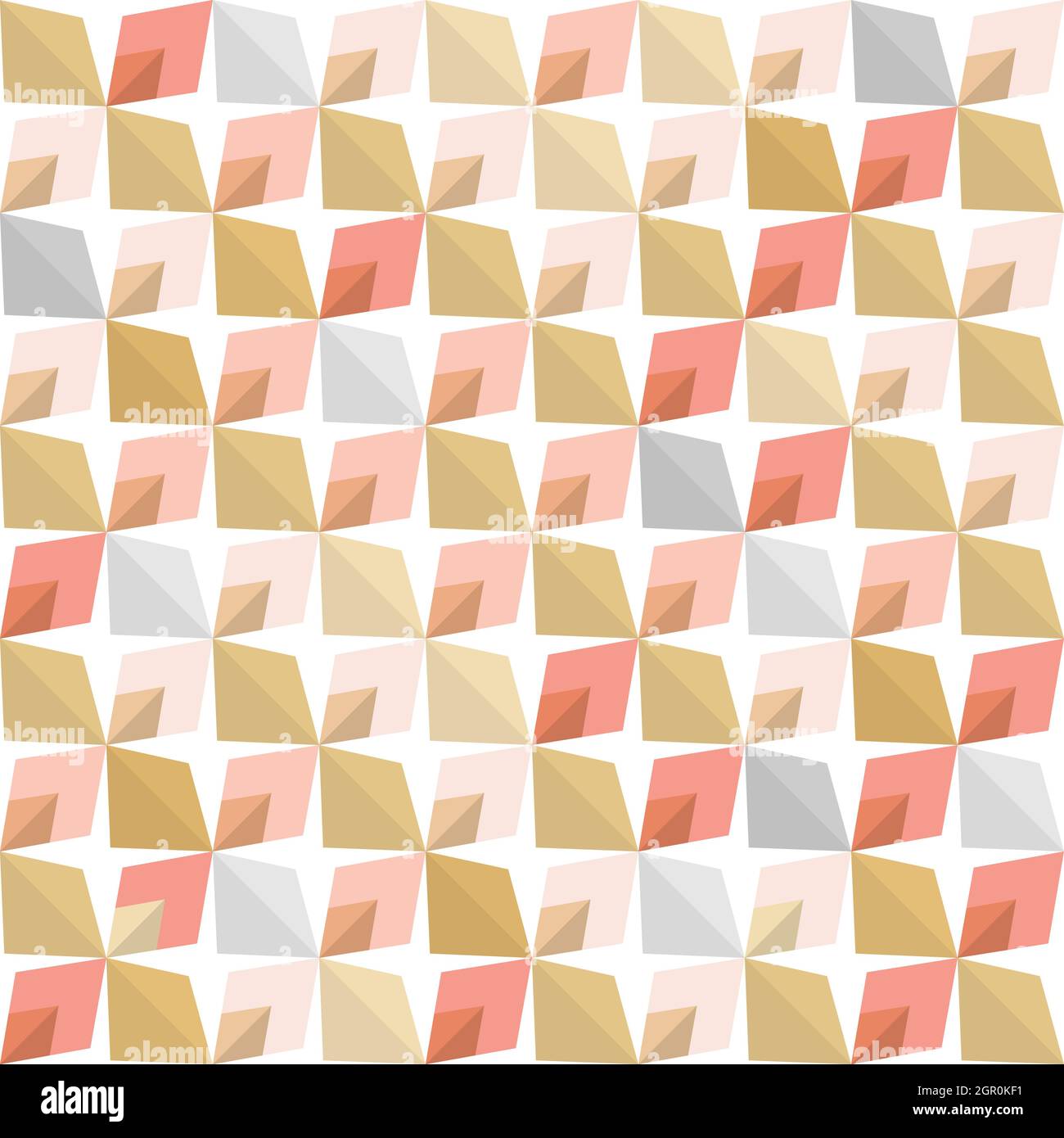 Abstract 70s geometry. Vector seamless pattern. Simple geometric ...