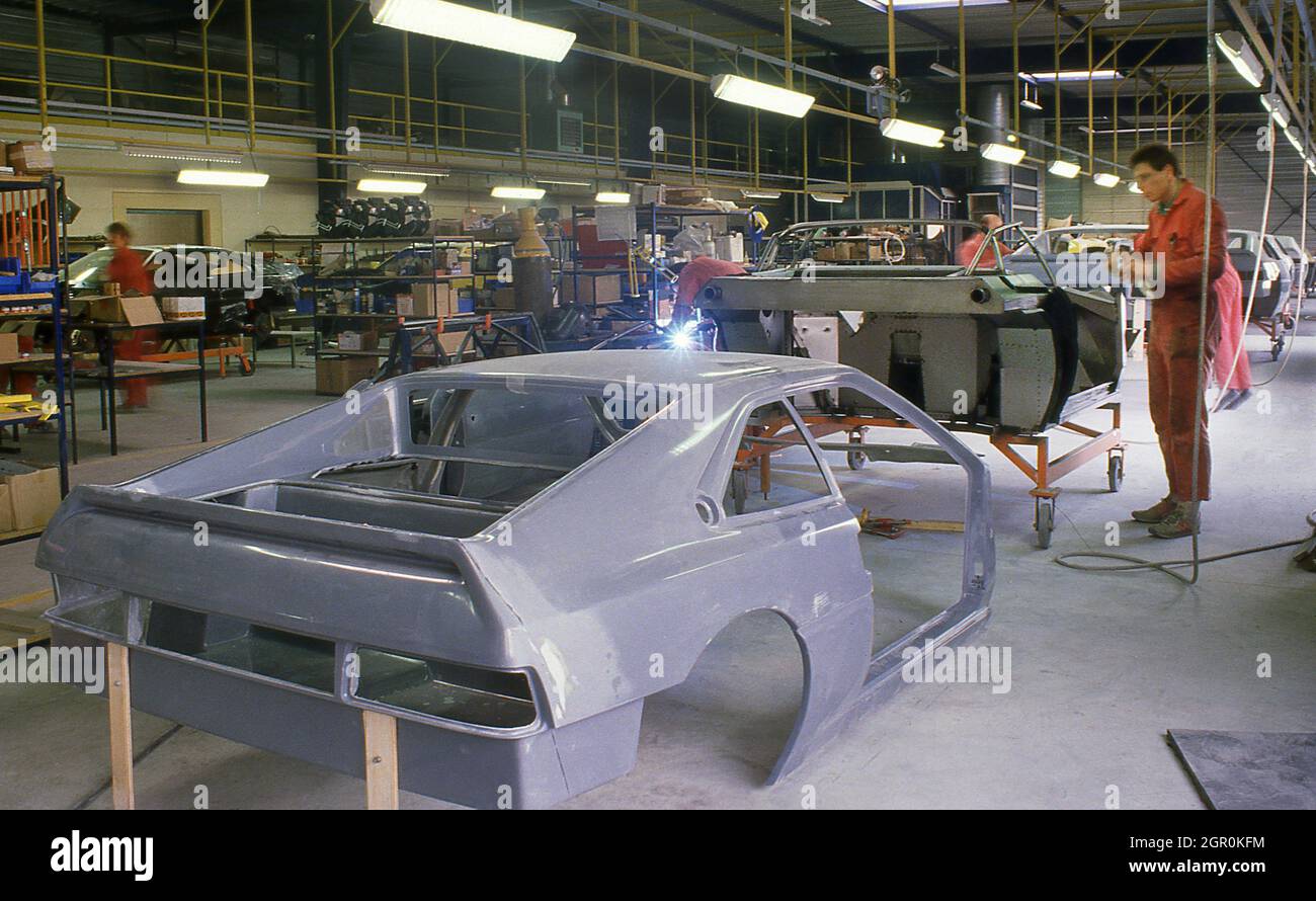 MVS Venturi French sports car factory at Coueron Pays de Loire France ...