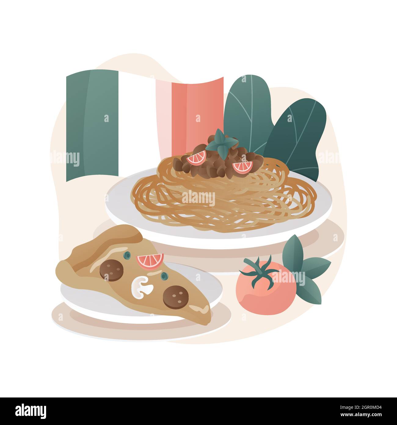 French cuisine abstract concept vector illustration Stock Vector Image ...
