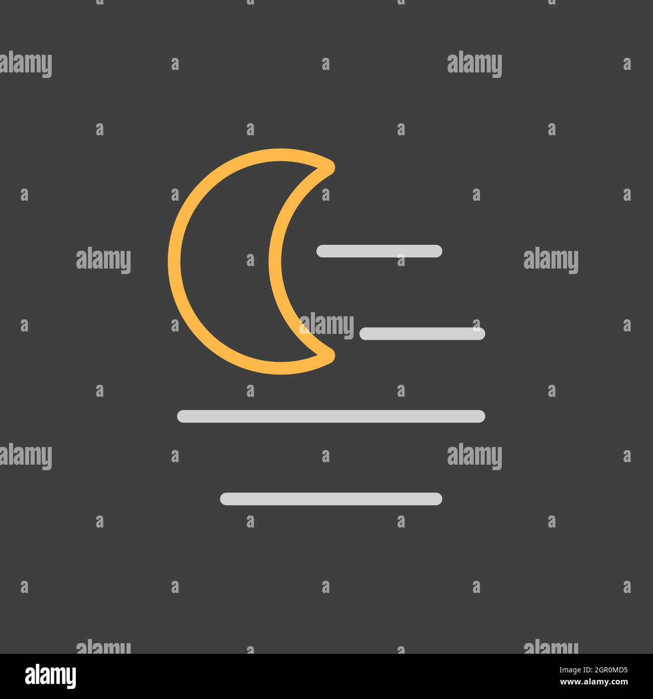 Black dark night Stock Vector Images - Alamy