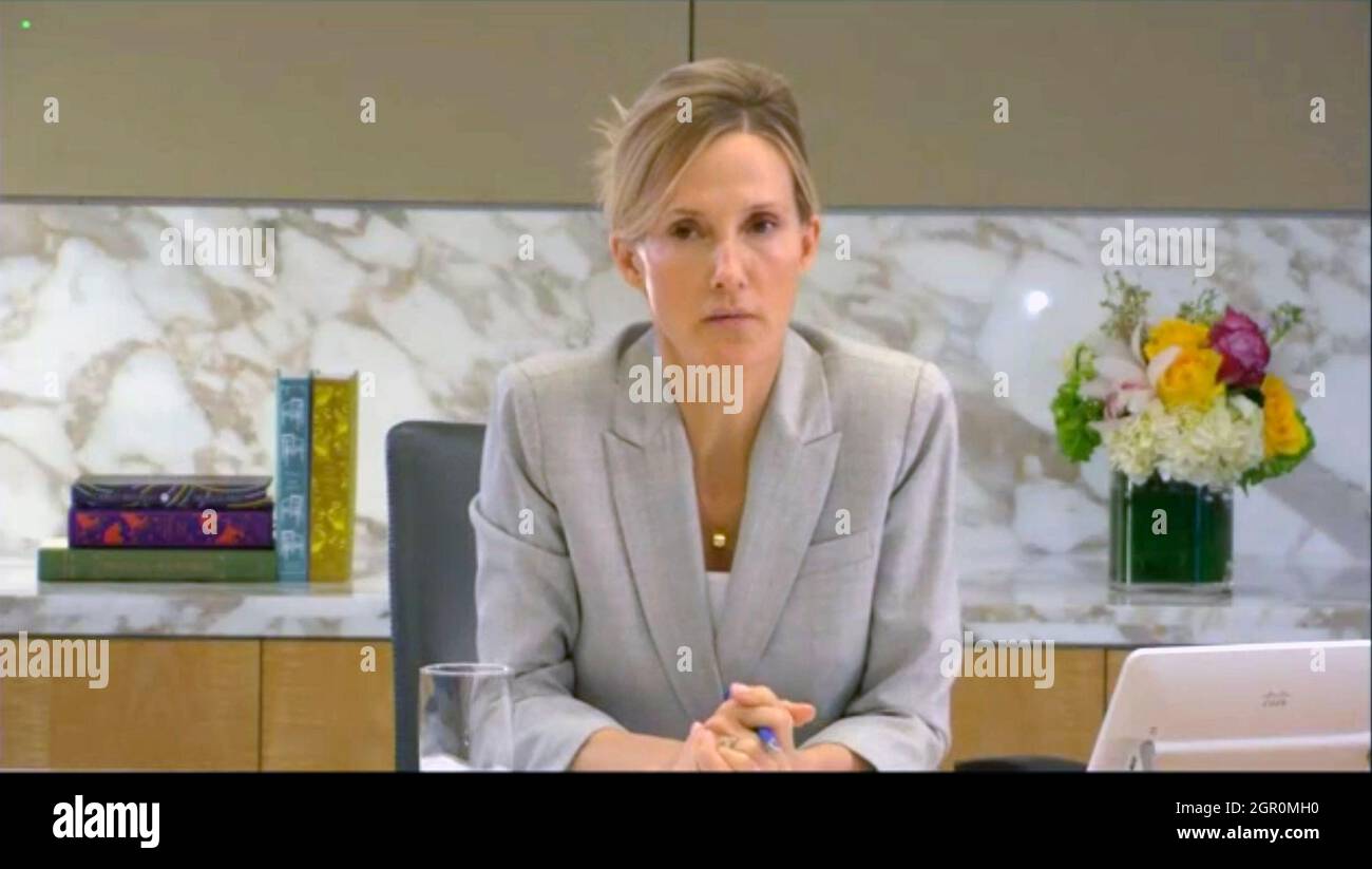 Washington, Vereinigte Staaten. 30th Sep, 2021. Antigone Davis, Global ...