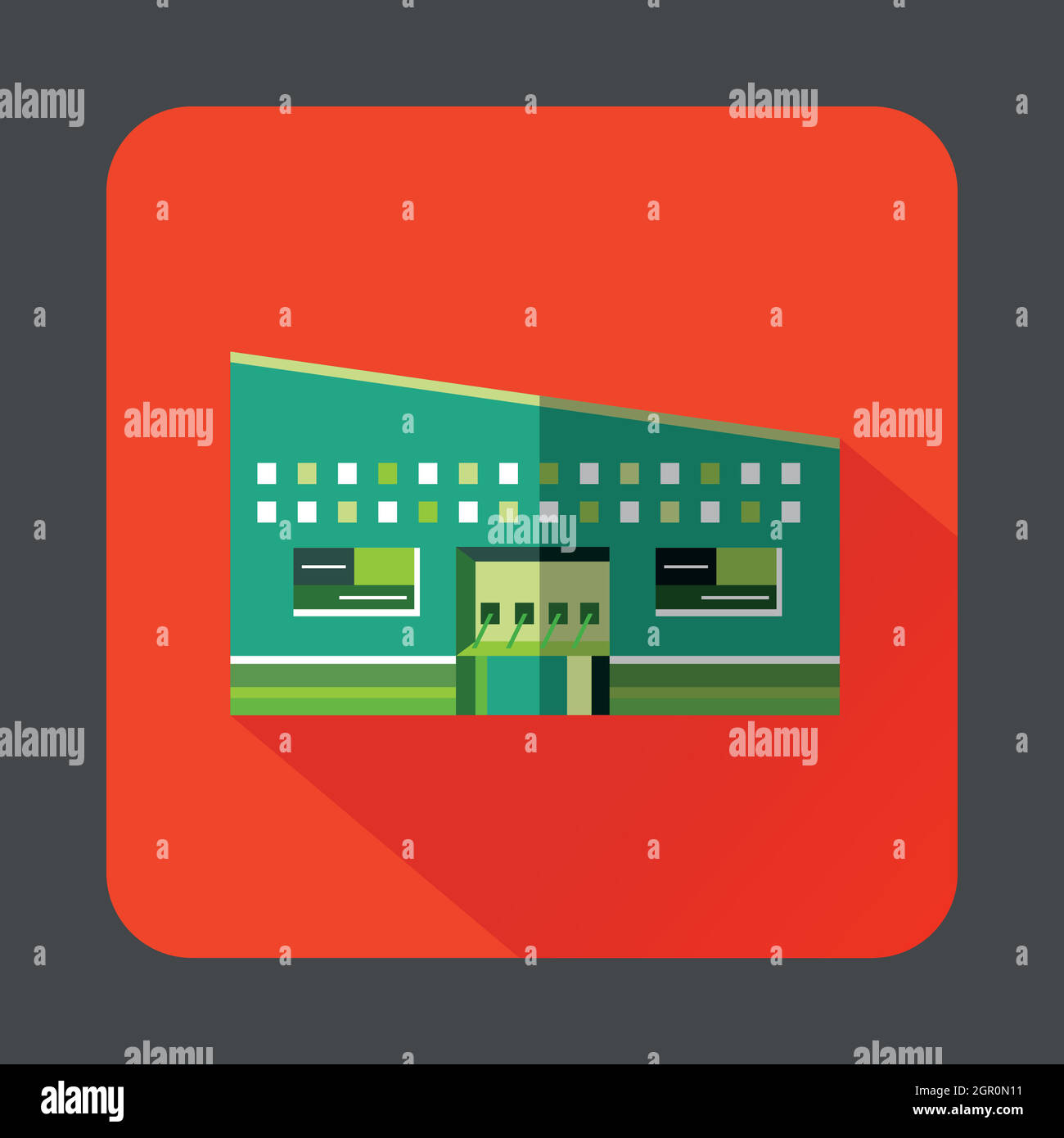 Building modern apartment facade Stock Vector Images - Alamy