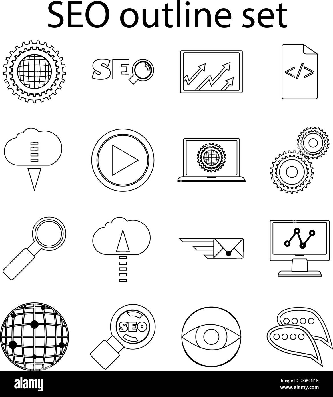 Seo service digital marketing Black and White Stock Photos & Images - Alamy