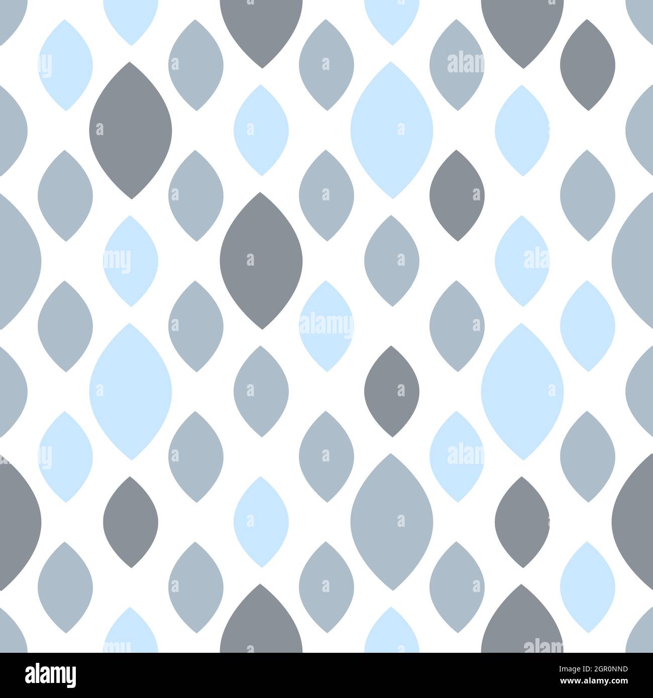 Gray and Blue Geometric Seamless Pattern Design on White Background ...