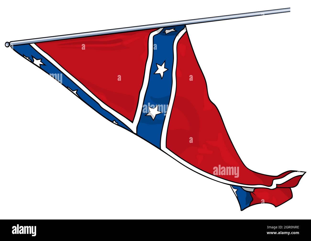 Confederate states of america flag hi-res stock photography and images ...