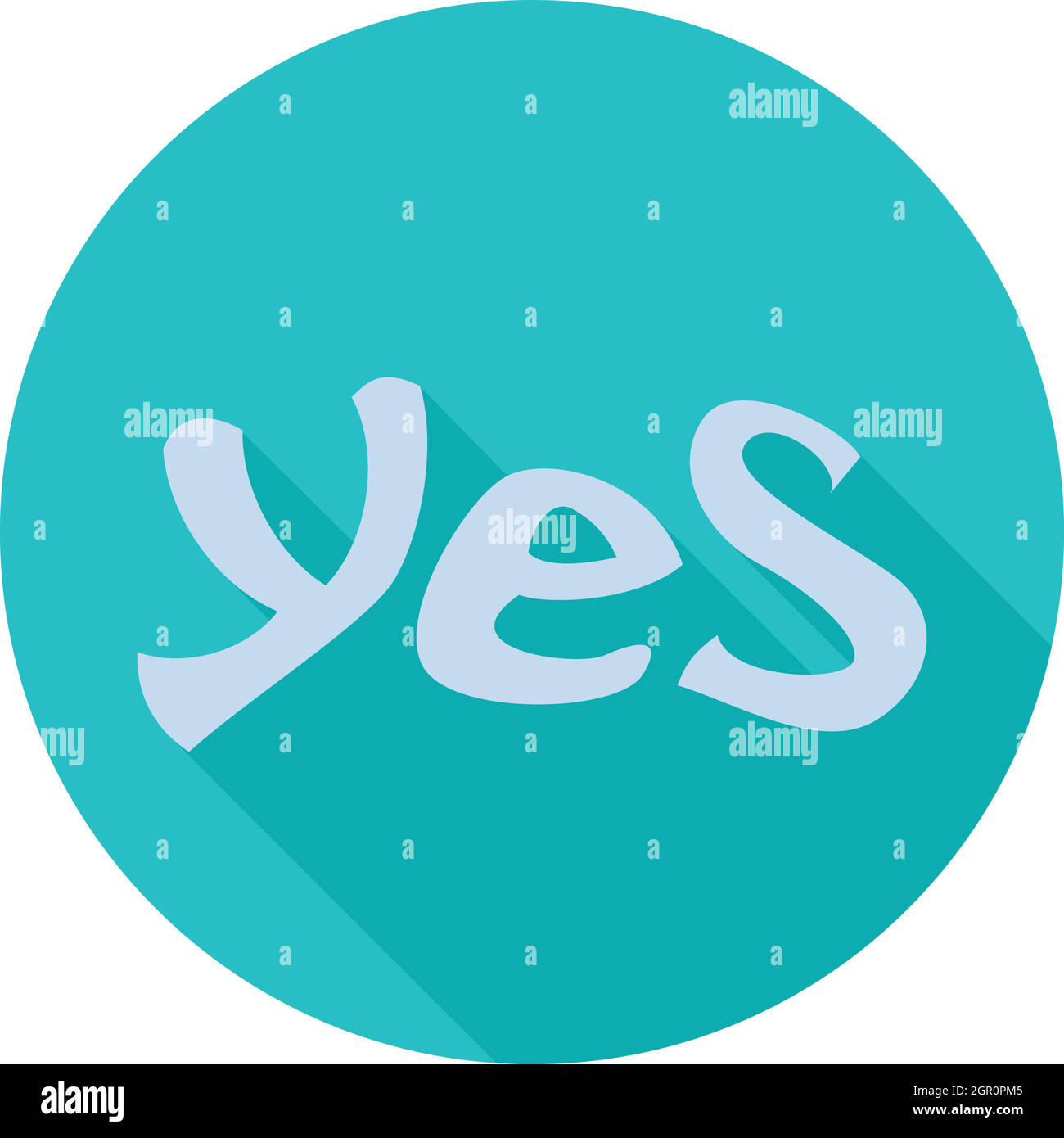 Yes style Stock Vector Images - Alamy