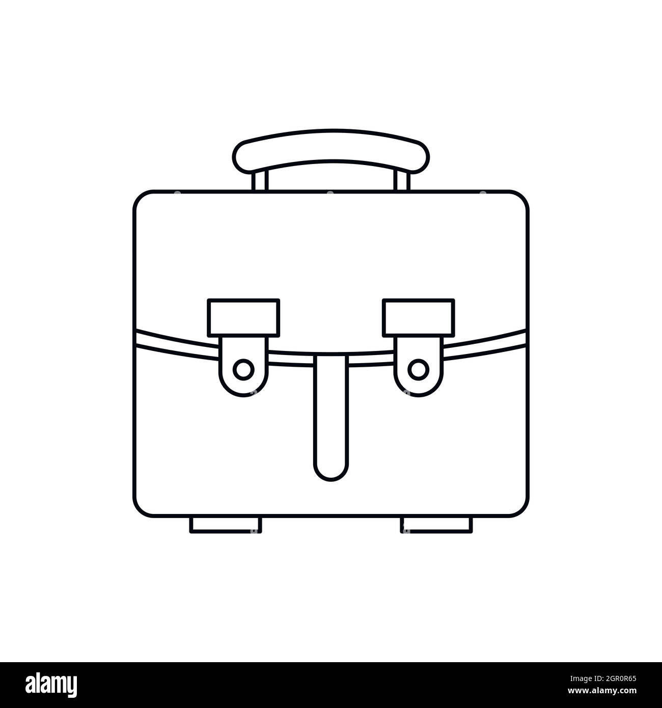 Briefcase Icon In Outline Style Stock Vector Image And Art Alamy