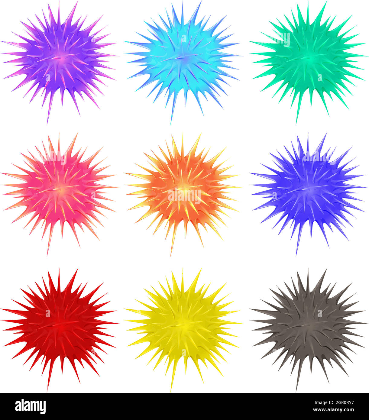 Sea in colors Cut Out Stock Images & Pictures - Alamy