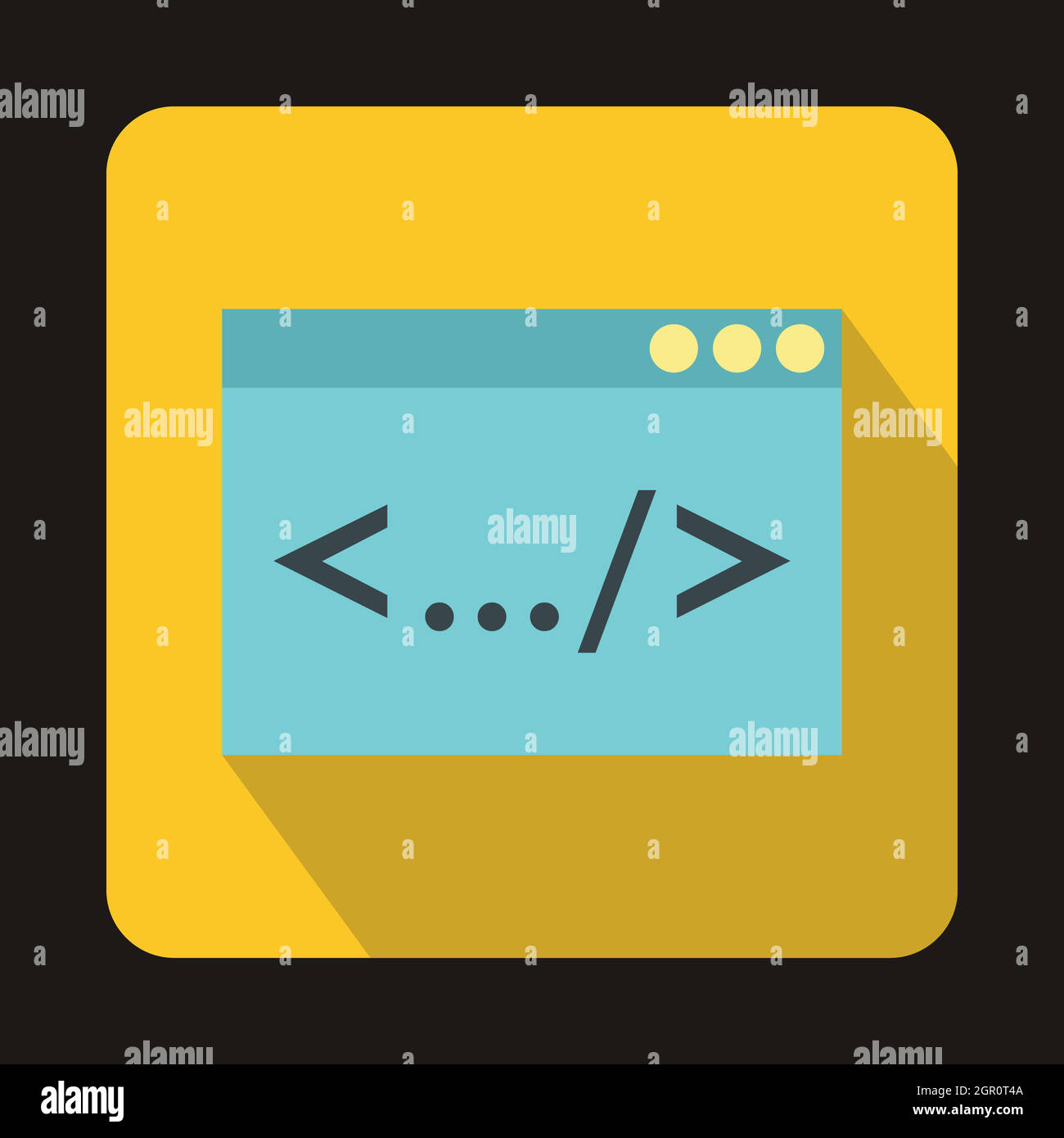 Greater than less than icon, flat style Stock Vector Image & Art - Alamy