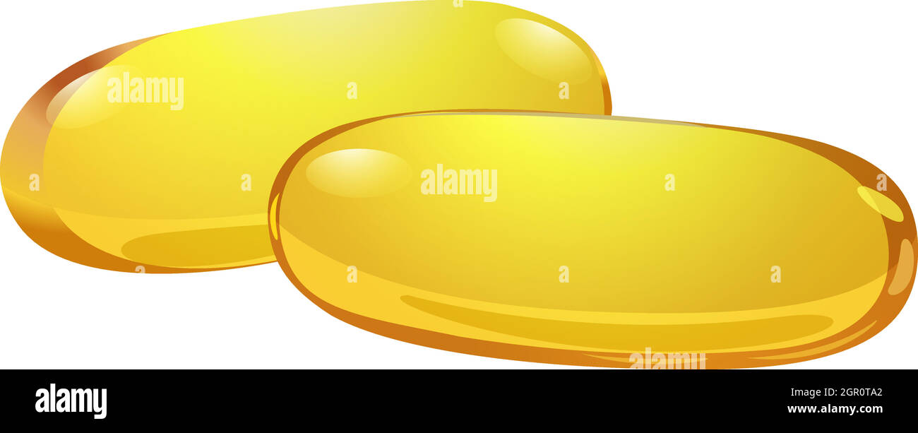 Two medicinal capsules Stock Vector Image & Art - Alamy