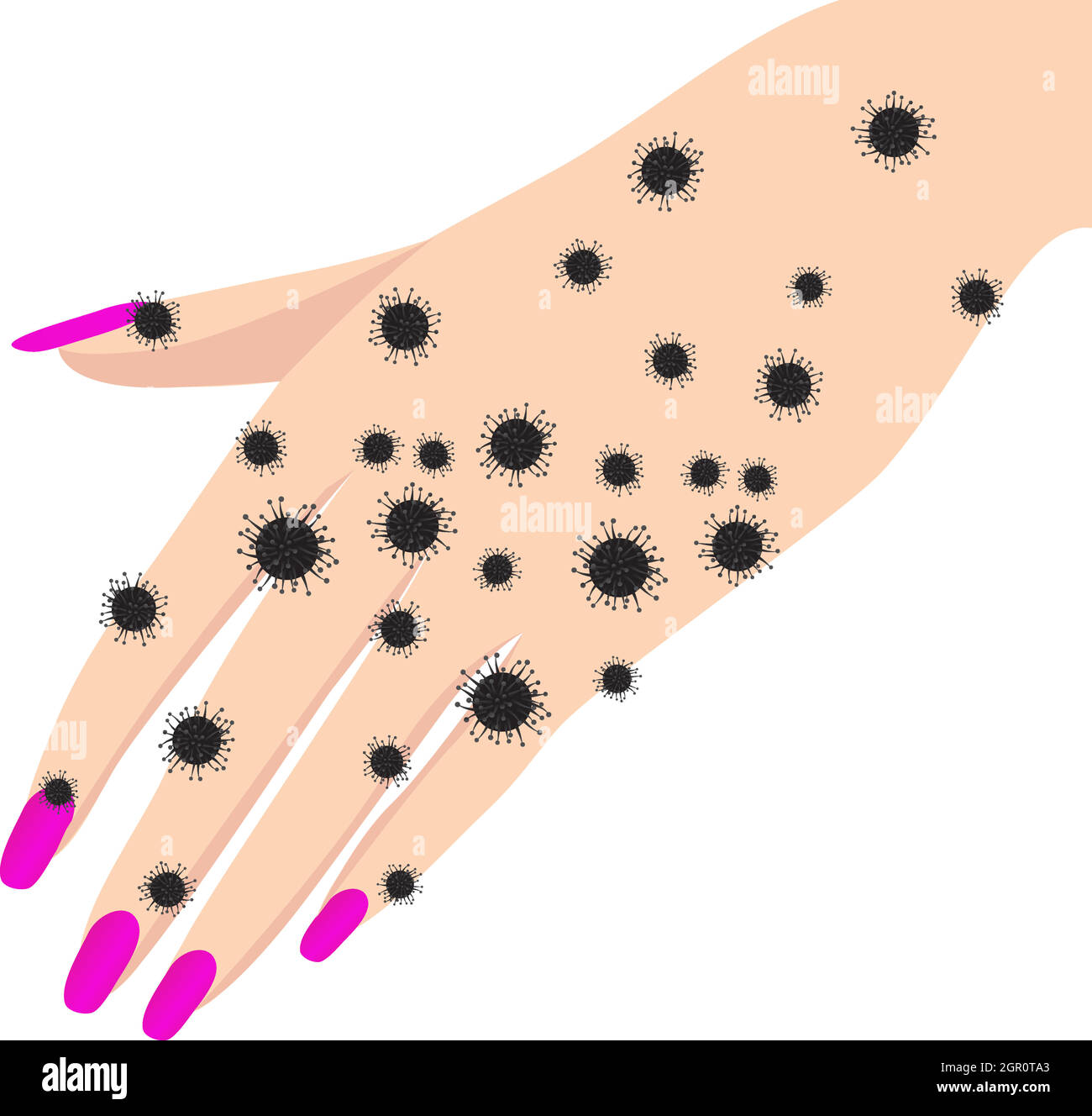 Cov infection Stock Vector Images - Alamy