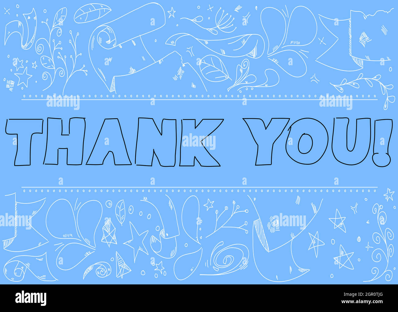 Merci flower Stock Vector Images - Alamy