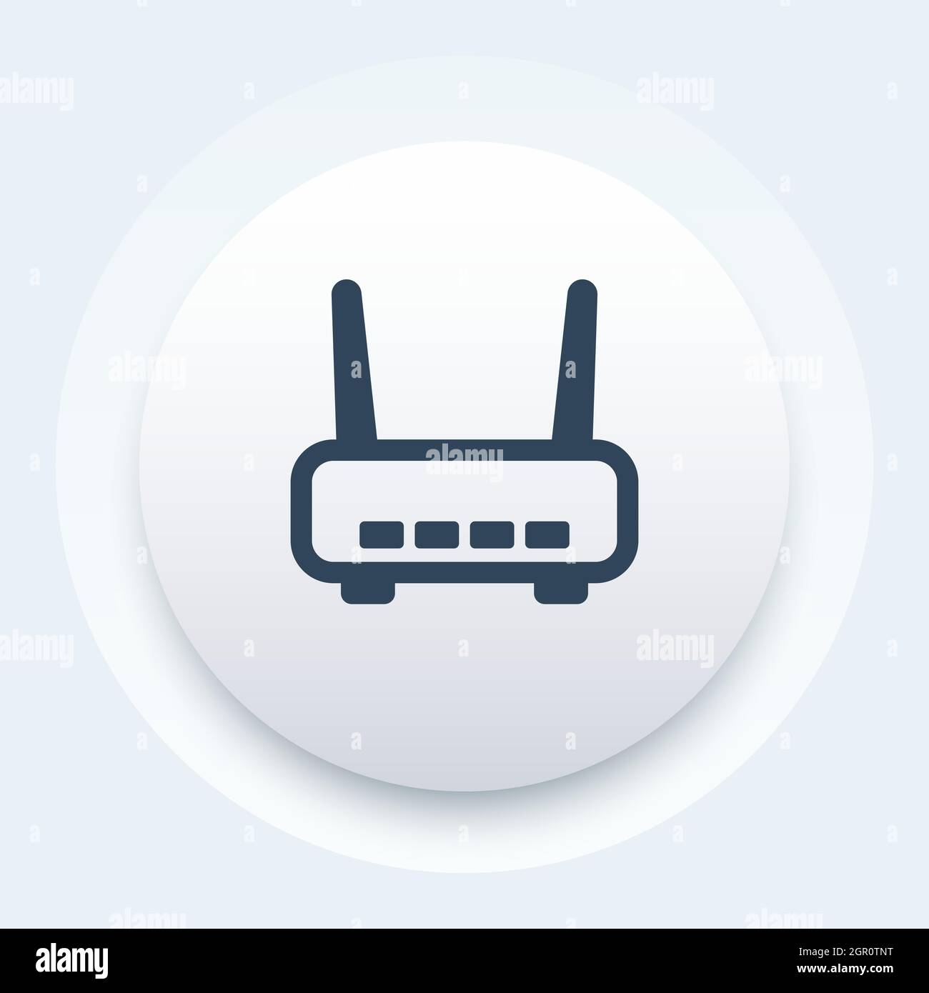 wi-fi router, adsl modem icon Stock Vector Image & Art - Alamy