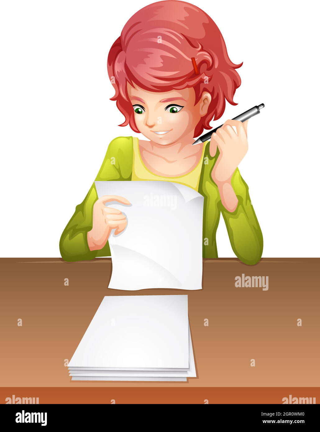 College entrance exam Stock Vector Images - Alamy