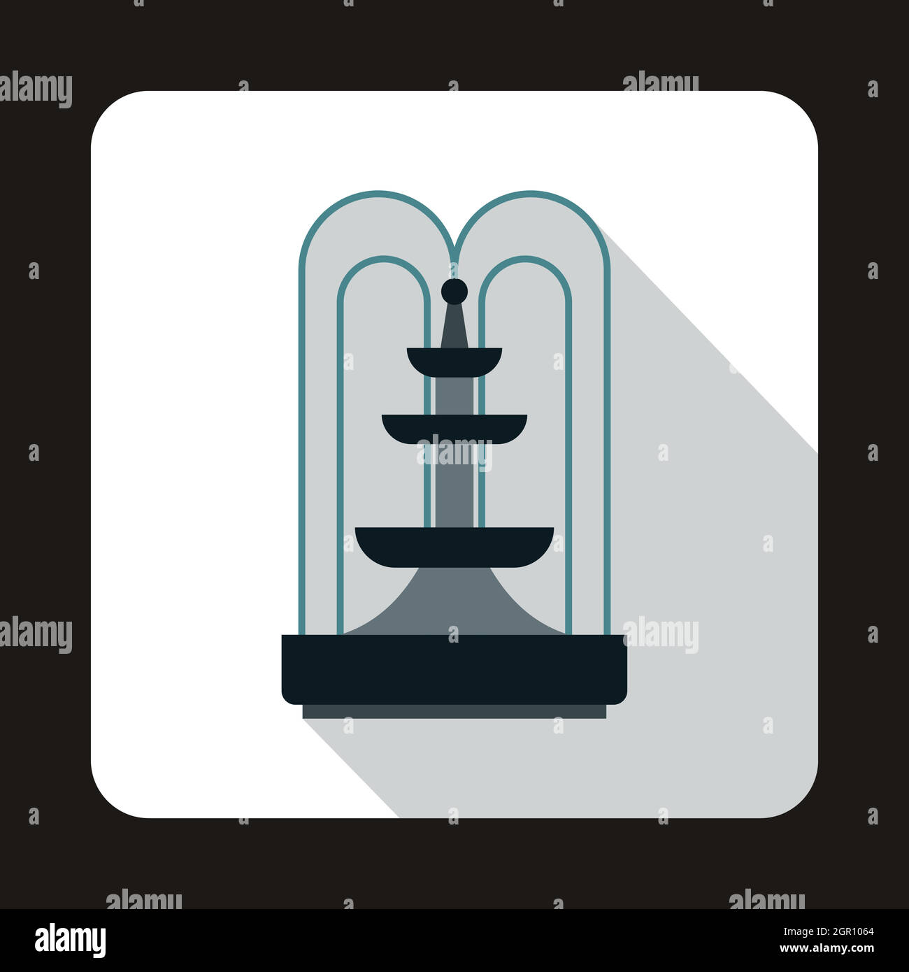Long fountain Stock Vector Images - Alamy