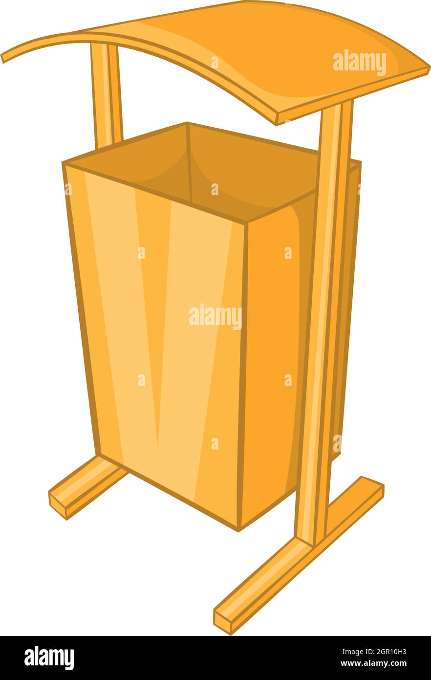Cartoon dustbin hi-res stock photography and images - Alamy