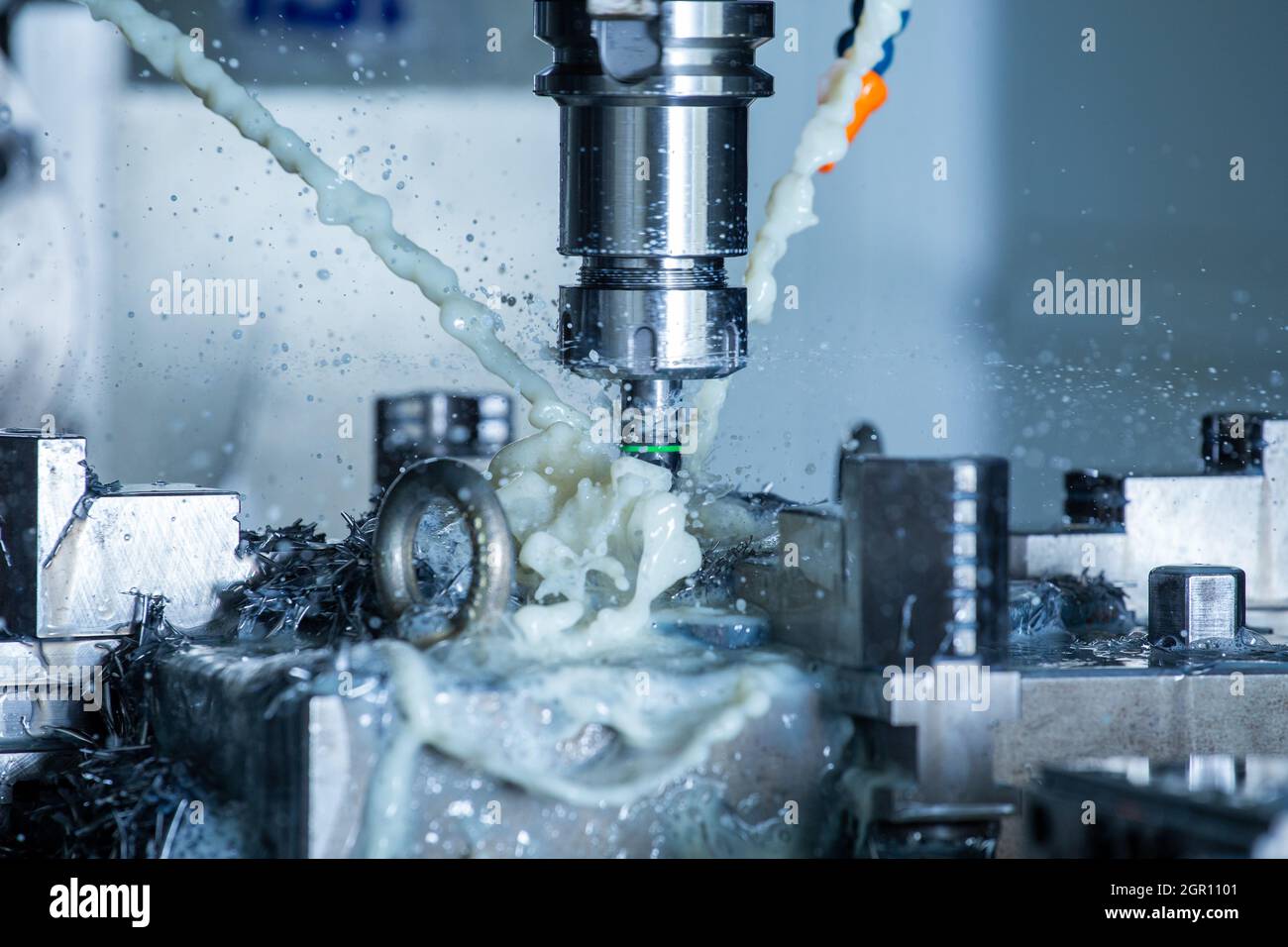 Ice Cutting Machine High Resolution Stock Photography and Images - Alamy