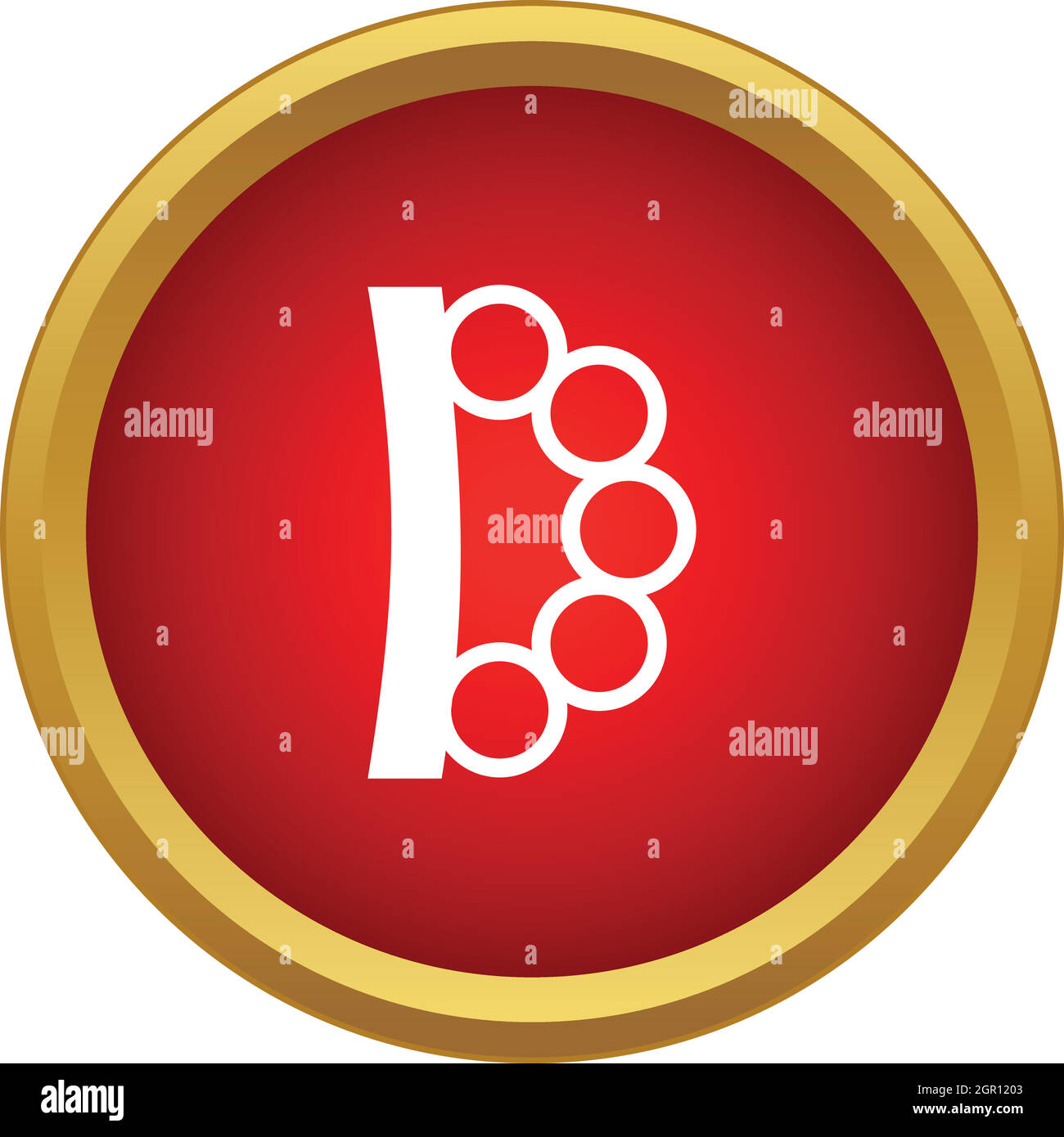 Fist icon in simple hi-res stock photography and images - Alamy