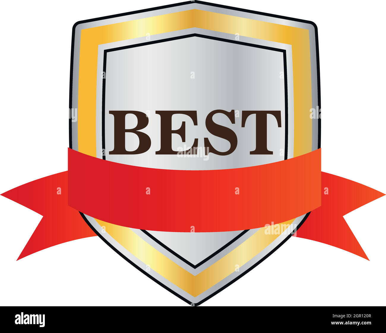 Certificate template vector ribbon vector Stock Vector Images - Alamy