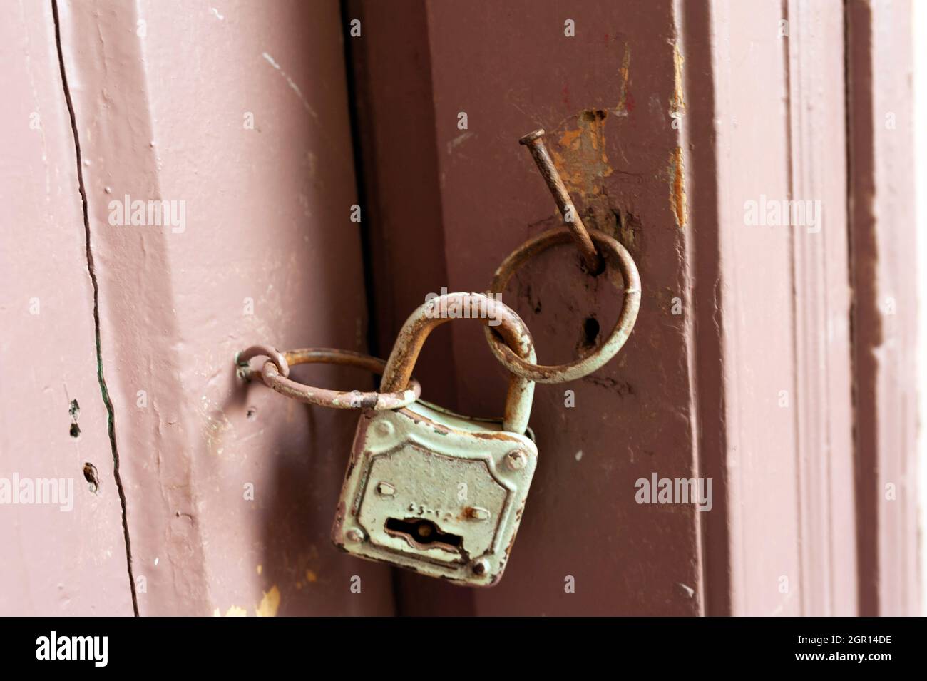 Padlock military security zone entrance hi-res stock photography and ...