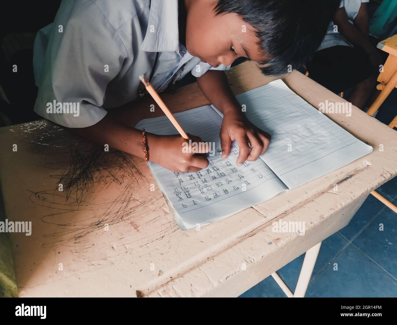 Draw bench hi-res stock photography and images - Alamy