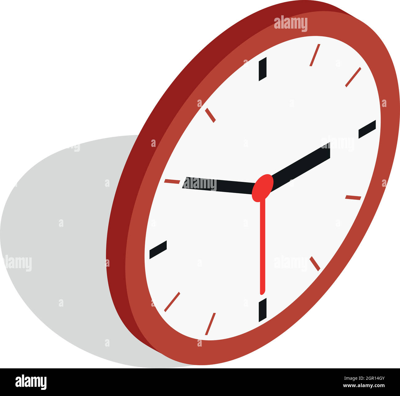 3d clock icon hi-res stock photography and images - Alamy