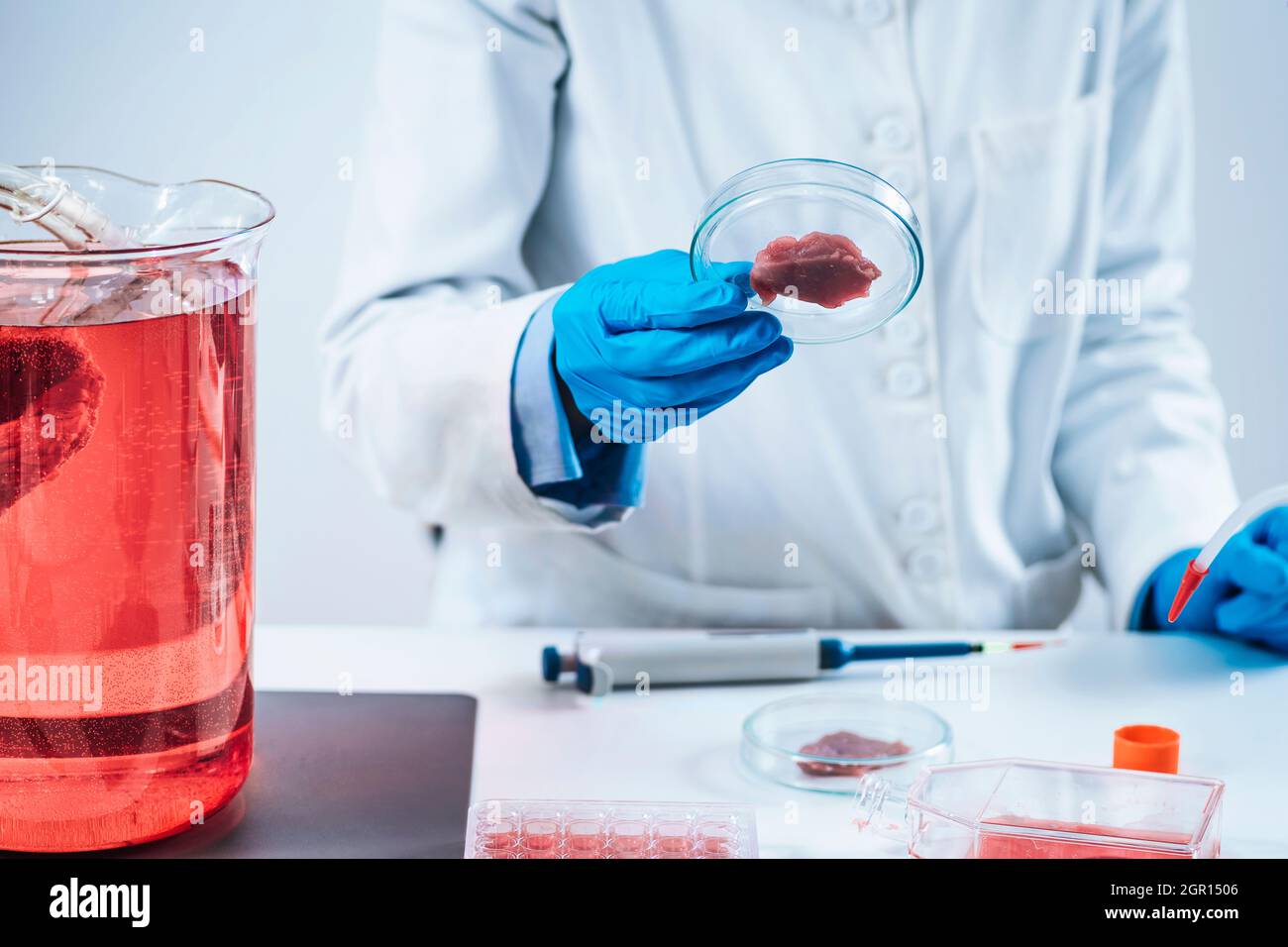Blood sample in vitro hi-res stock photography and images - Alamy