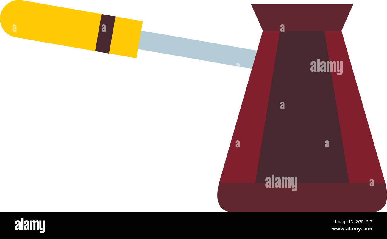 Coffee pot design drink Stock Vector Images - Alamy