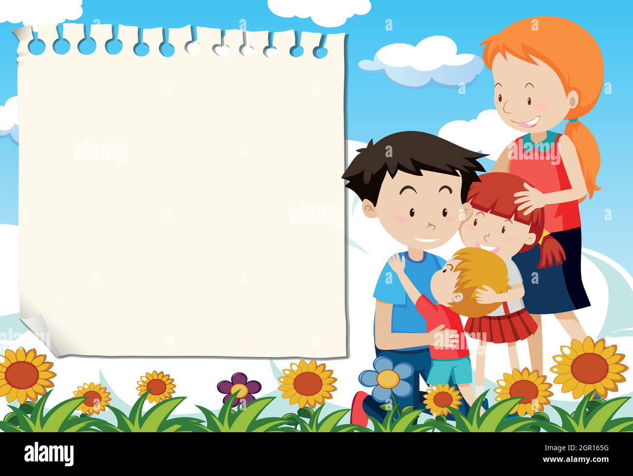 A family Stock Vector Images - Alamy