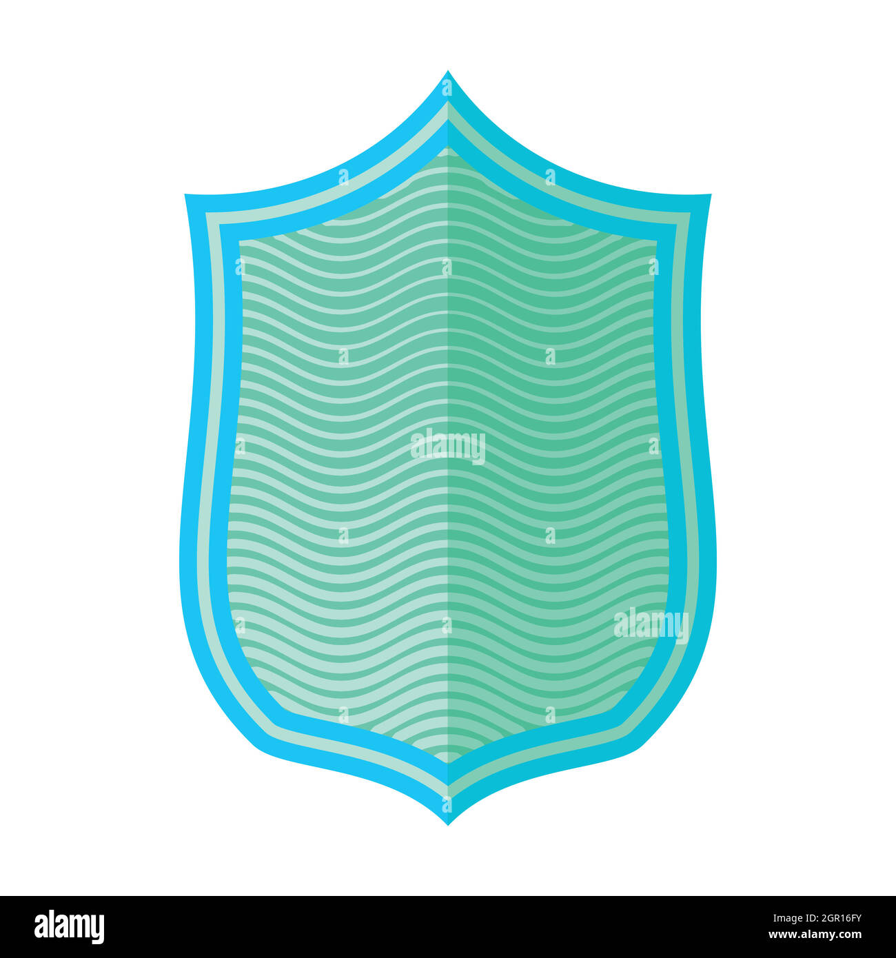 Military shield icon, flat style Stock Vector Image & Art - Alamy