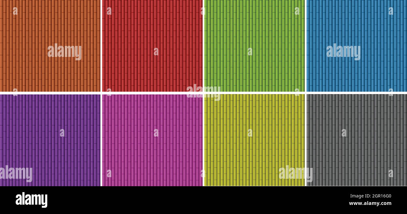 Bamboo texture in different colors Stock Vector Image & Art - Alamy
