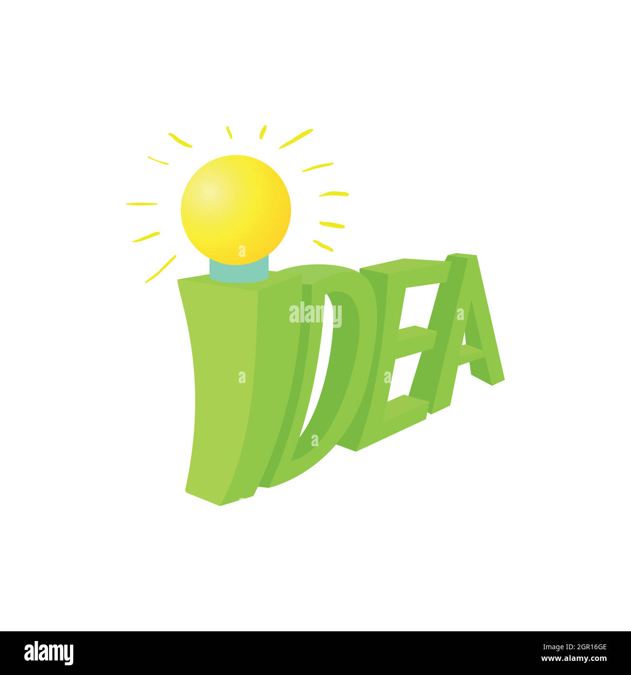 Idea cartoon hi-res stock photography and images - Alamy