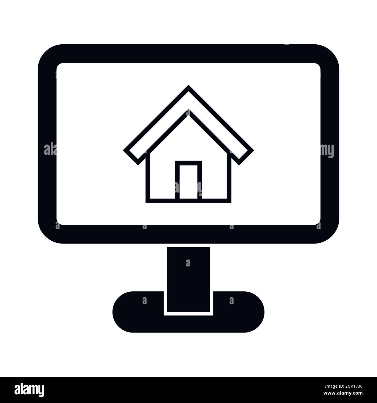 Layout of house icon, simple style Stock Vector Image & Art - Alamy