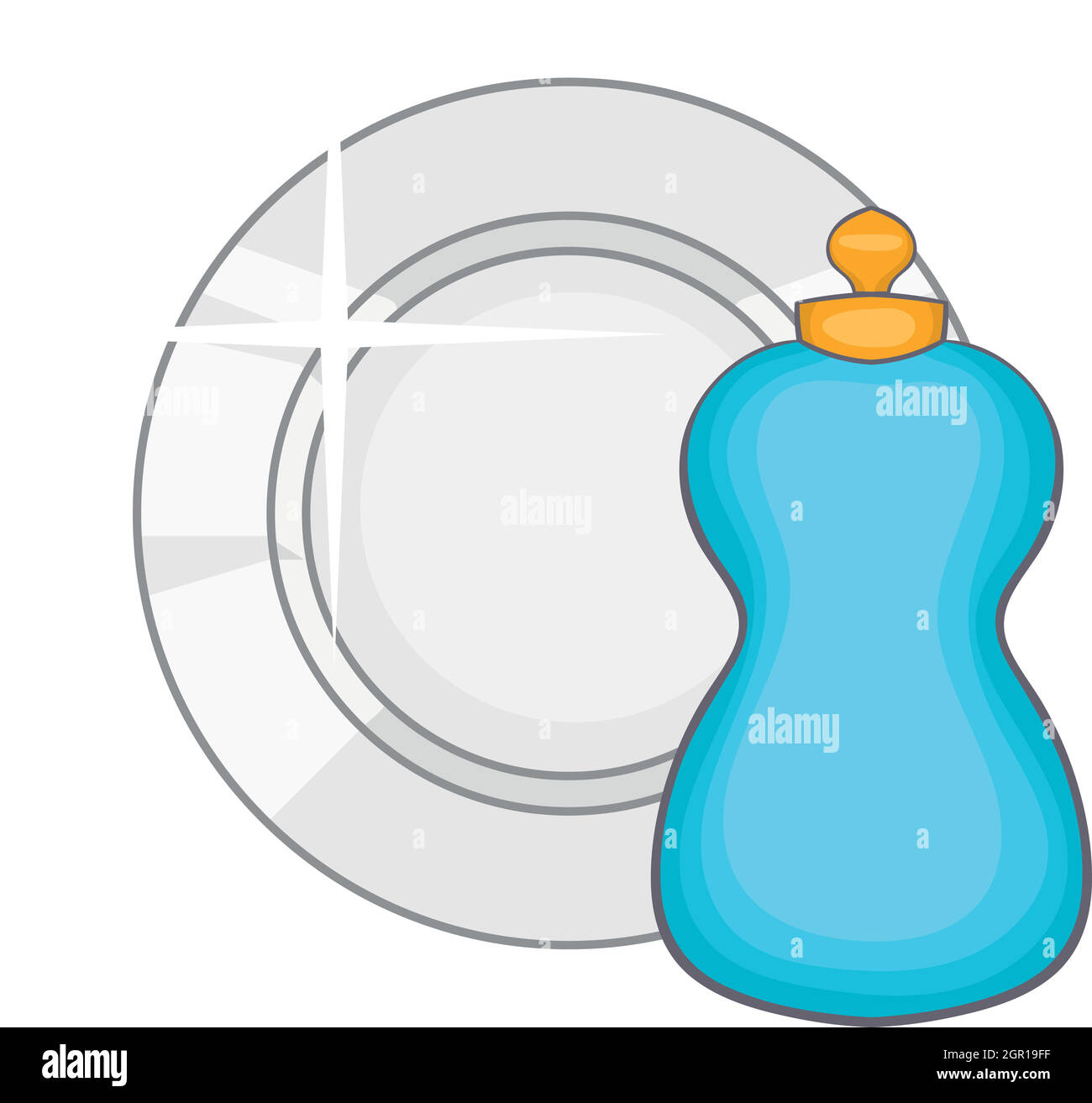 Dish soap Stock Vector Images - Alamy