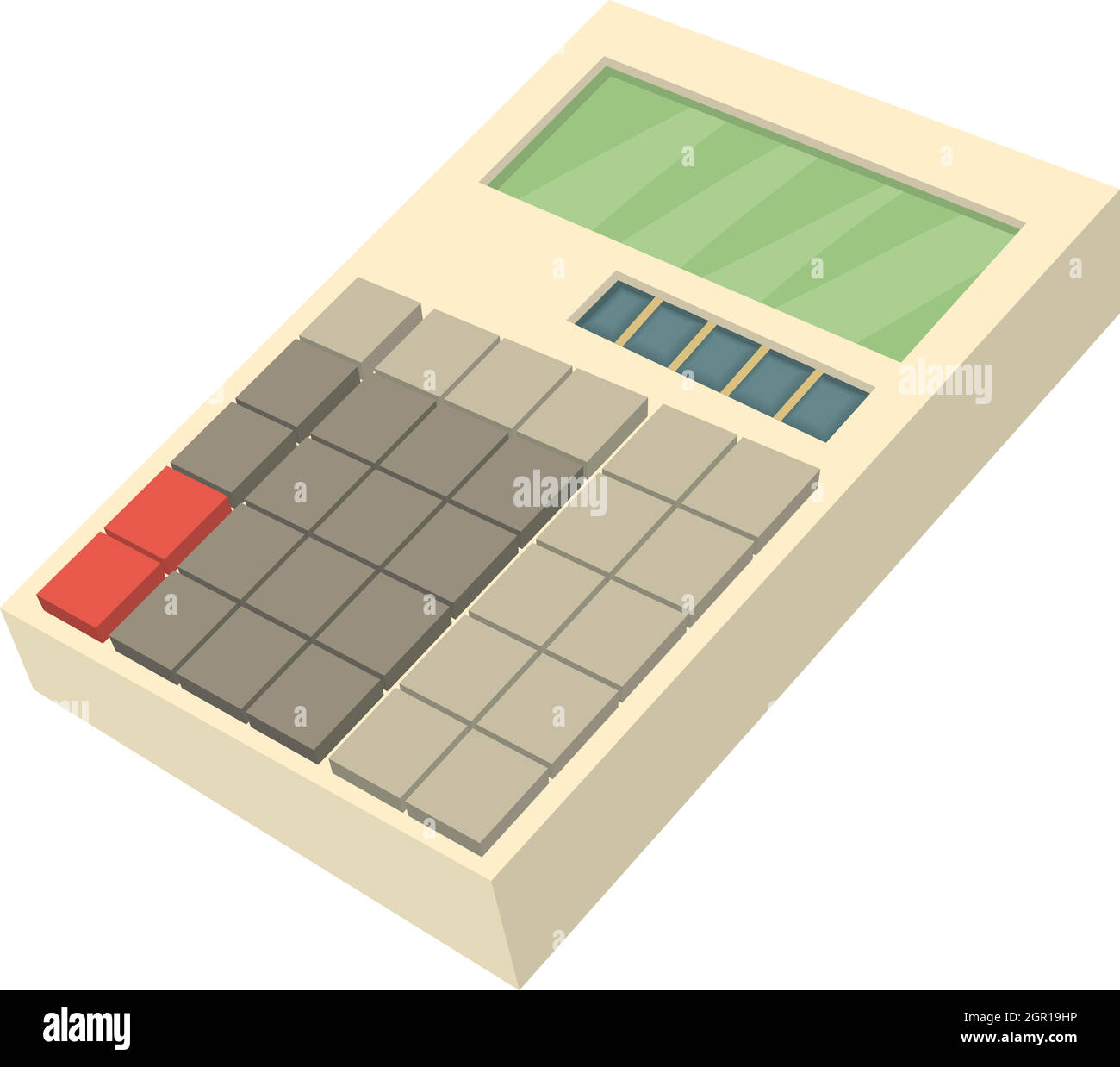 Calculator icon, cartoon style Stock Vector Image & Art - Alamy