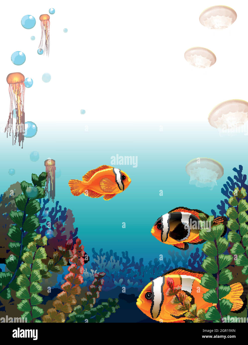 Underwater Fish Scene