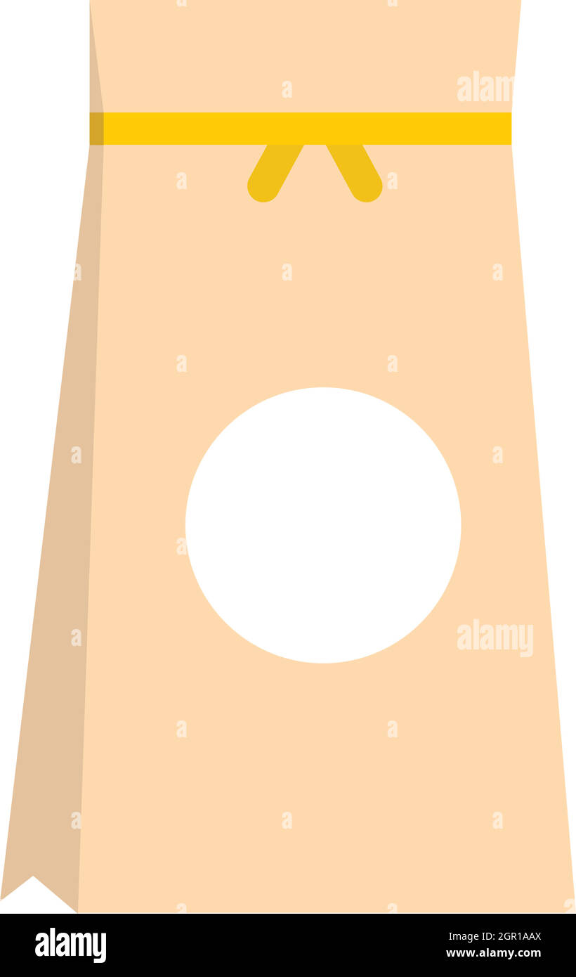 Paper packing icon, flat style Stock Vector Image & Art - Alamy